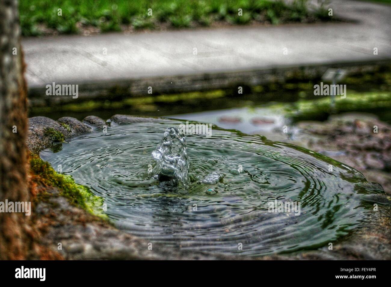 Close-Up Of Spraying Water Fountain Stock Photo - Alamy