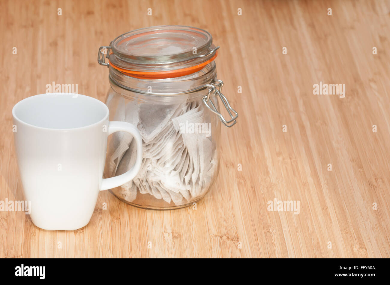 Wooden tea caddy hi-res stock photography and images - Alamy