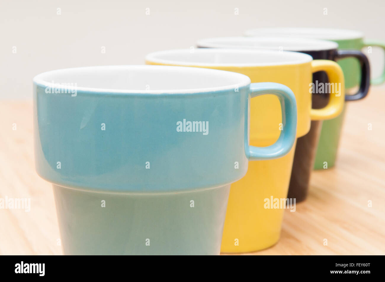 Colourful mugs hi-res stock photography and images - Alamy