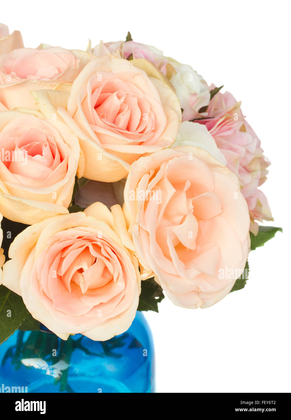 bouquet of fresh roses Stock Photo - Alamy
