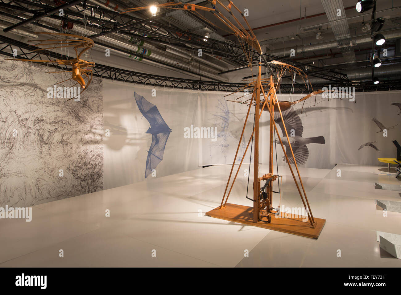 Science Museum, London, UK. 9th February, 2016. Flying Machines ...