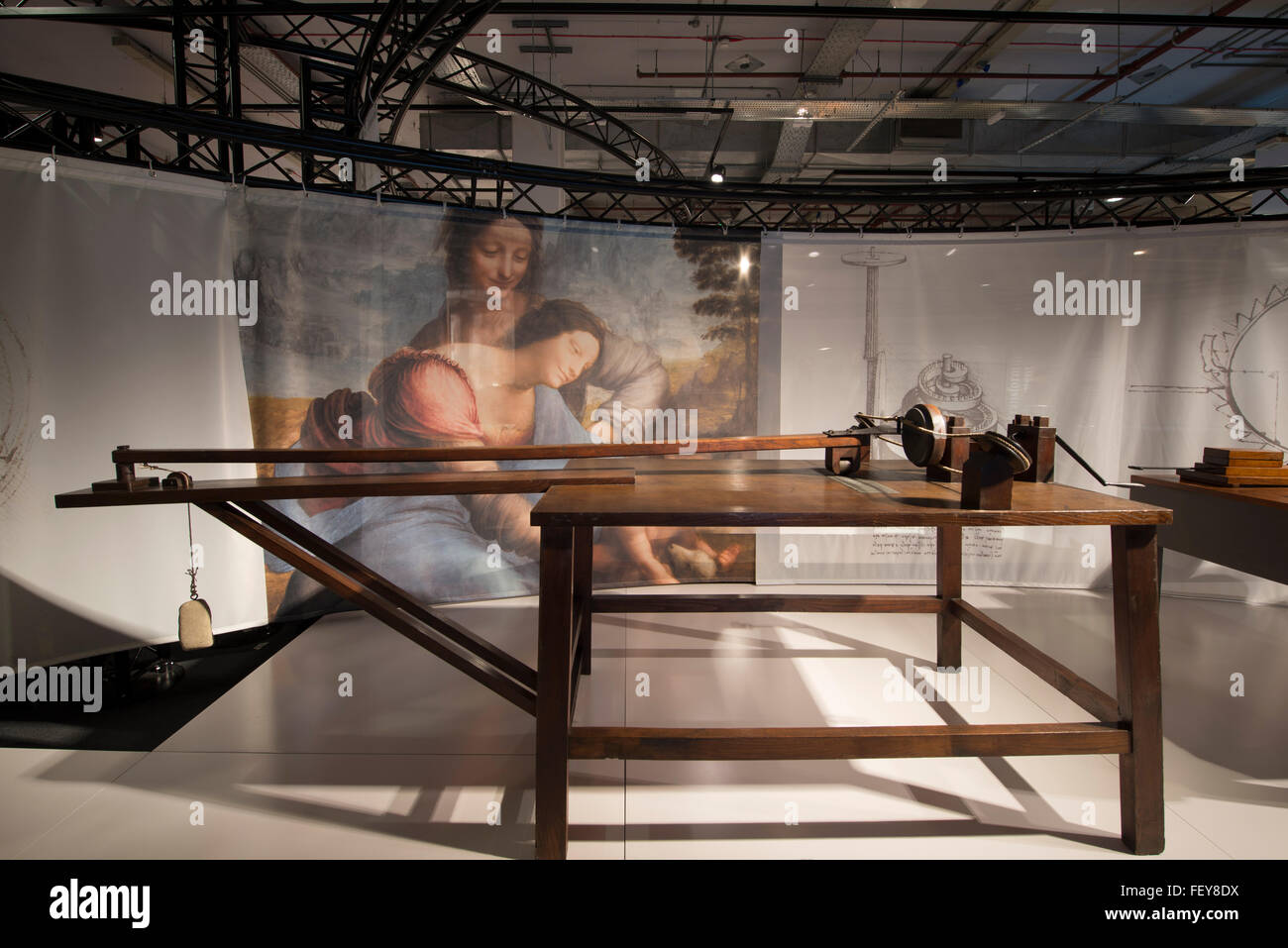 Science Museum, London, UK. 9th February, 2016. Leonardo da Vinci: The ...