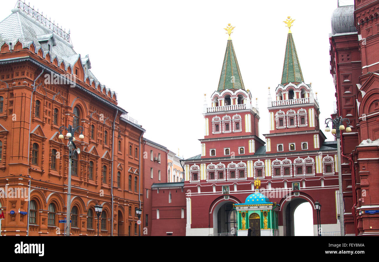 Voskresensky gate hi-res stock photography and images - Alamy