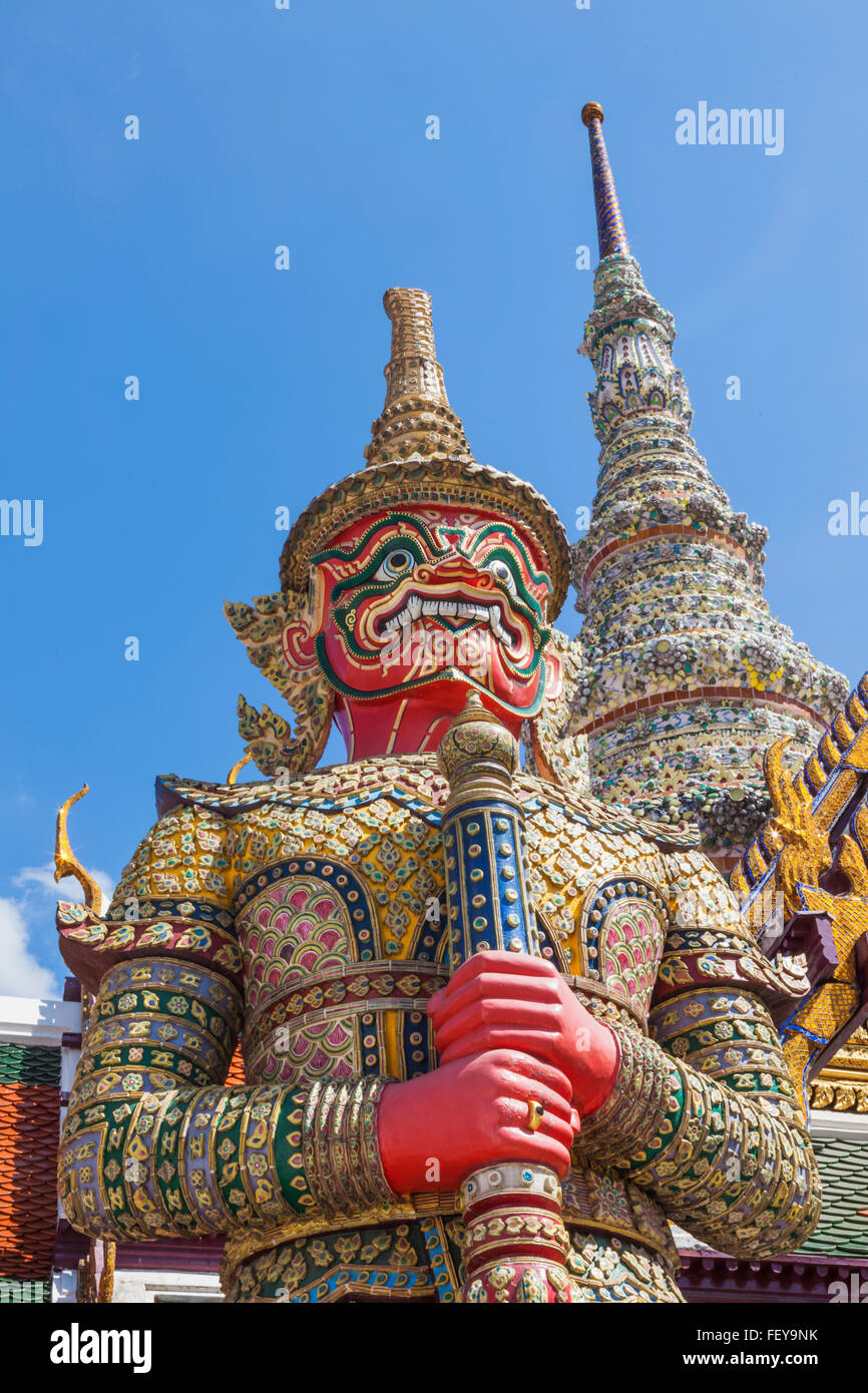 Thailand, Bangkok, Grand Palace, Wat Phra Kaeo Stock Photo - Alamy