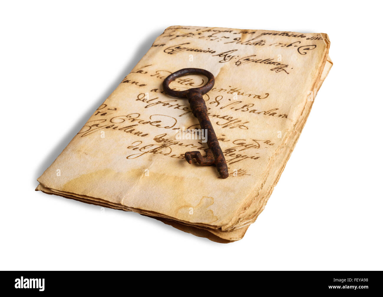 Handwriting paper letter hi-res stock photography and images - Alamy