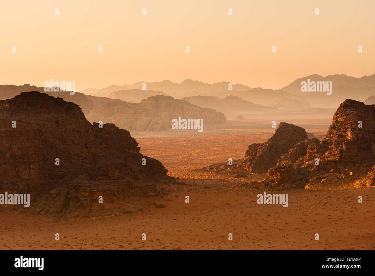 Jordan desert clouds sky dry hi-res stock photography and images - Alamy