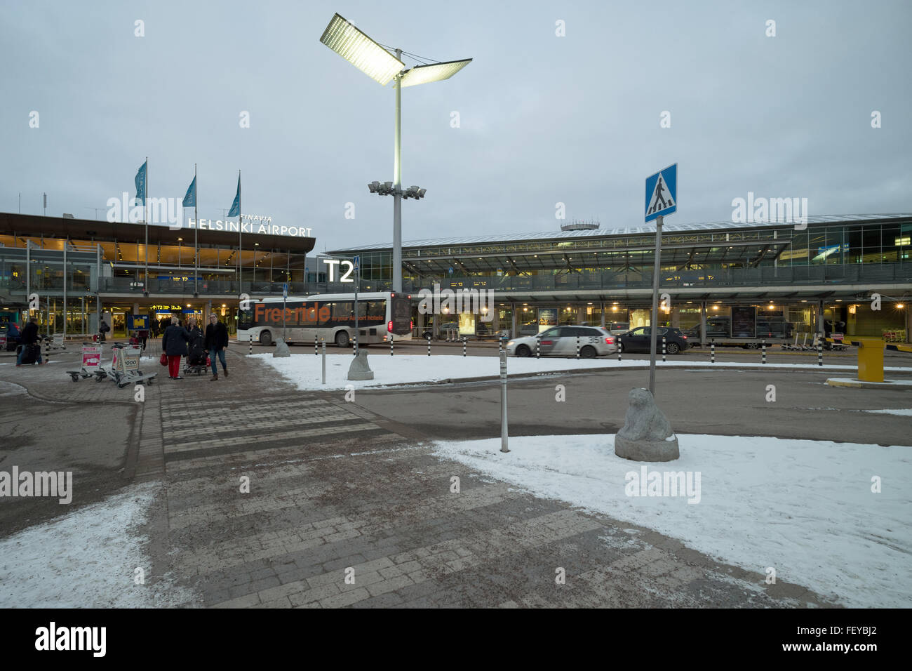 Helsinki vantaa airport exterior hi-res stock photography and images ...