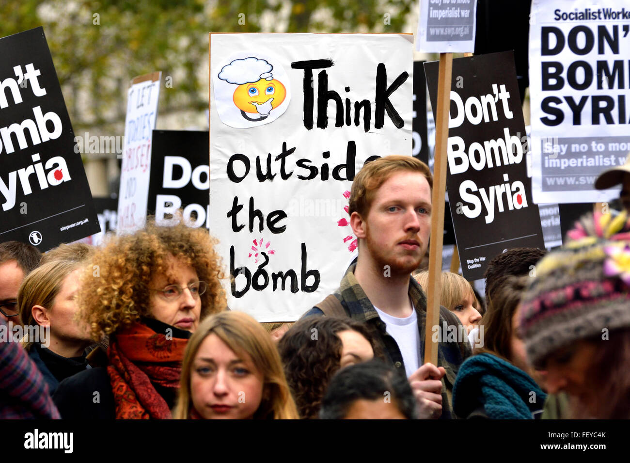 Political Slogans On Placards High Resolution Stock Photography and ...