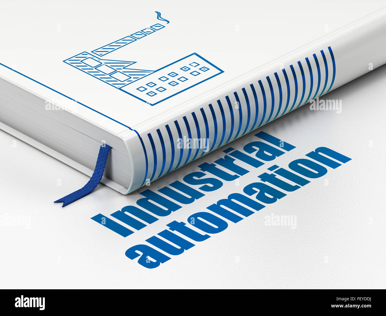 Industry concept: book Industry Building, Industrial Automation on ...