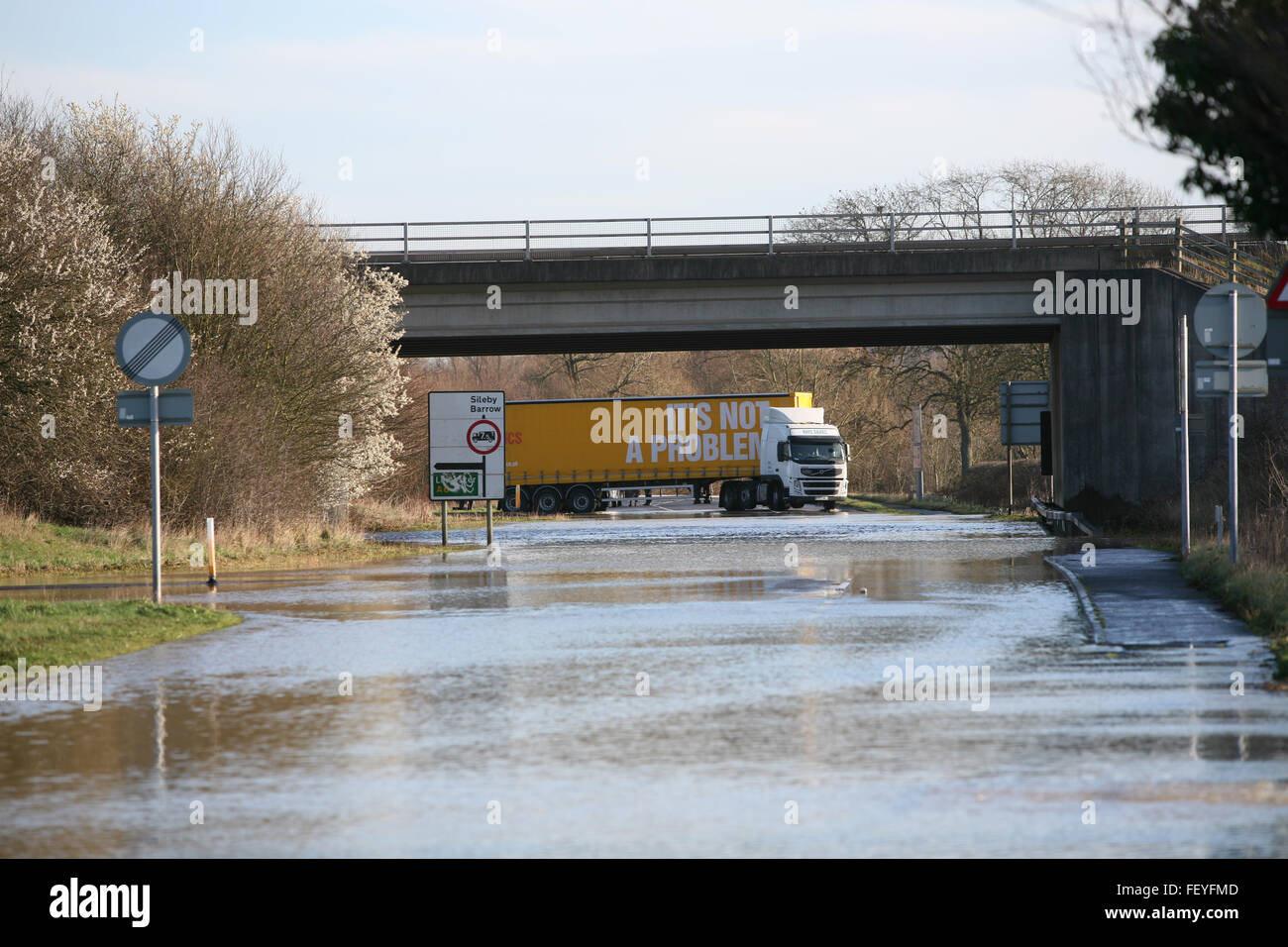 Flooding on mountsorrel lane after two days of heavy rain caused the ...