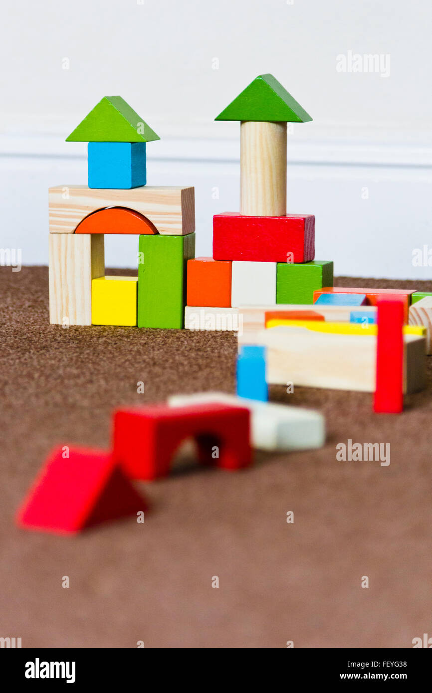 Childrens bricks hi-res stock photography and images - Alamy