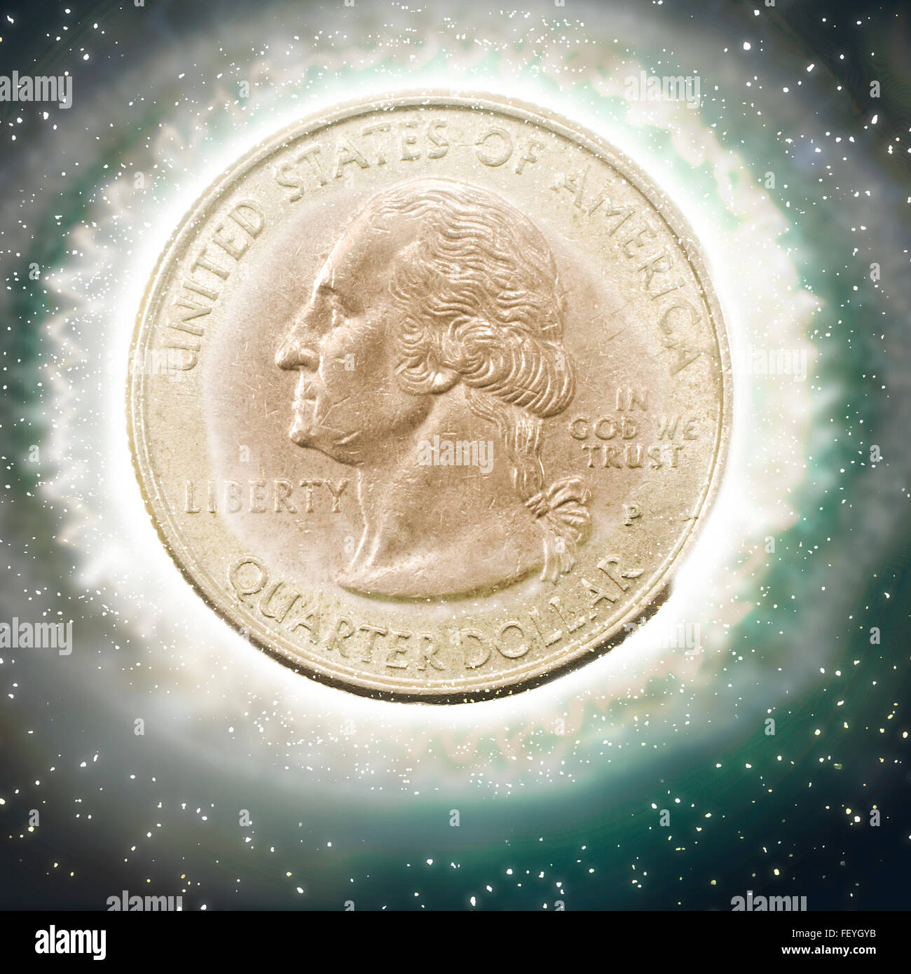 25 cents us hi-res stock photography and images - Alamy