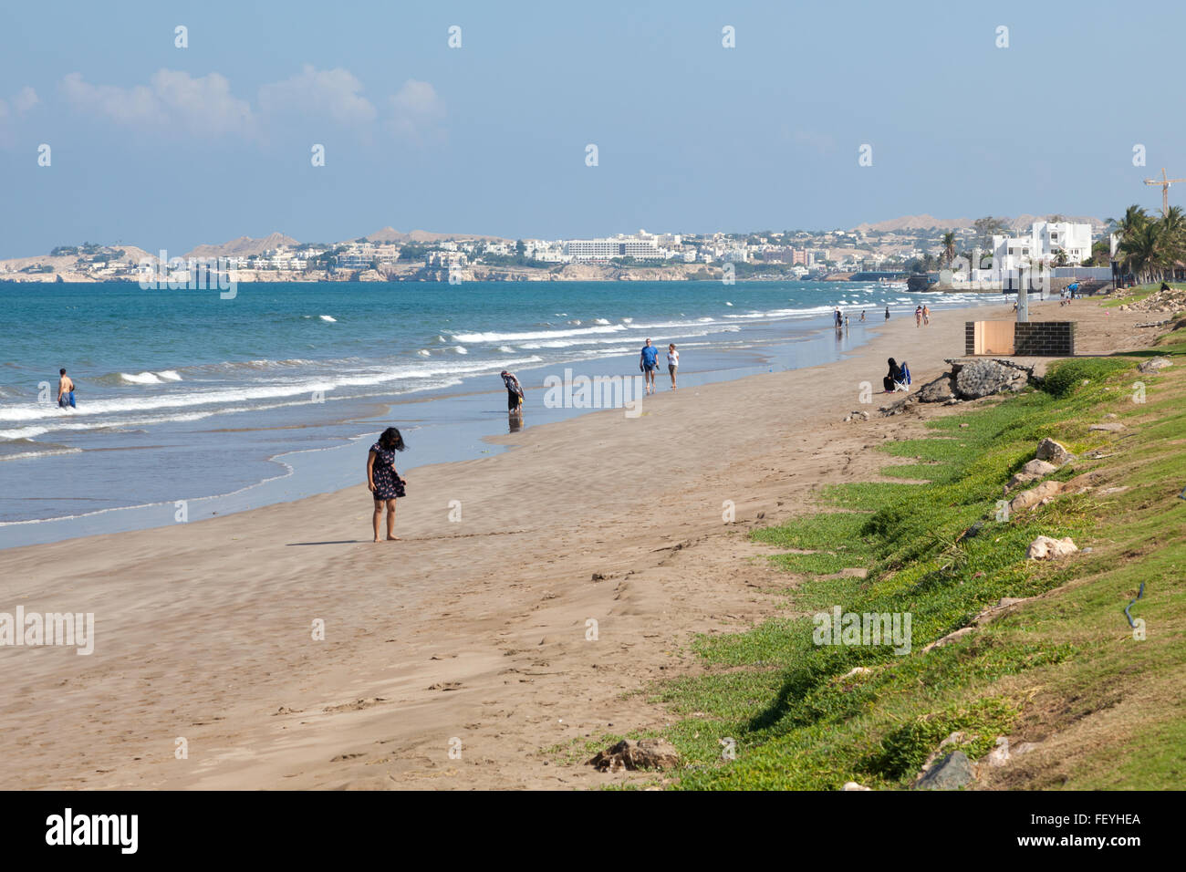 Muscat beach hi-res stock photography and images - Alamy