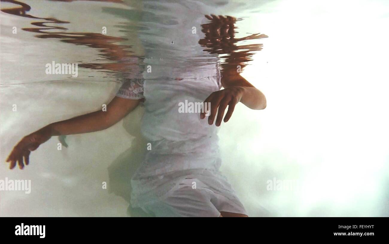 Floating Underwater Person High Resolution Stock Photography and Images ...