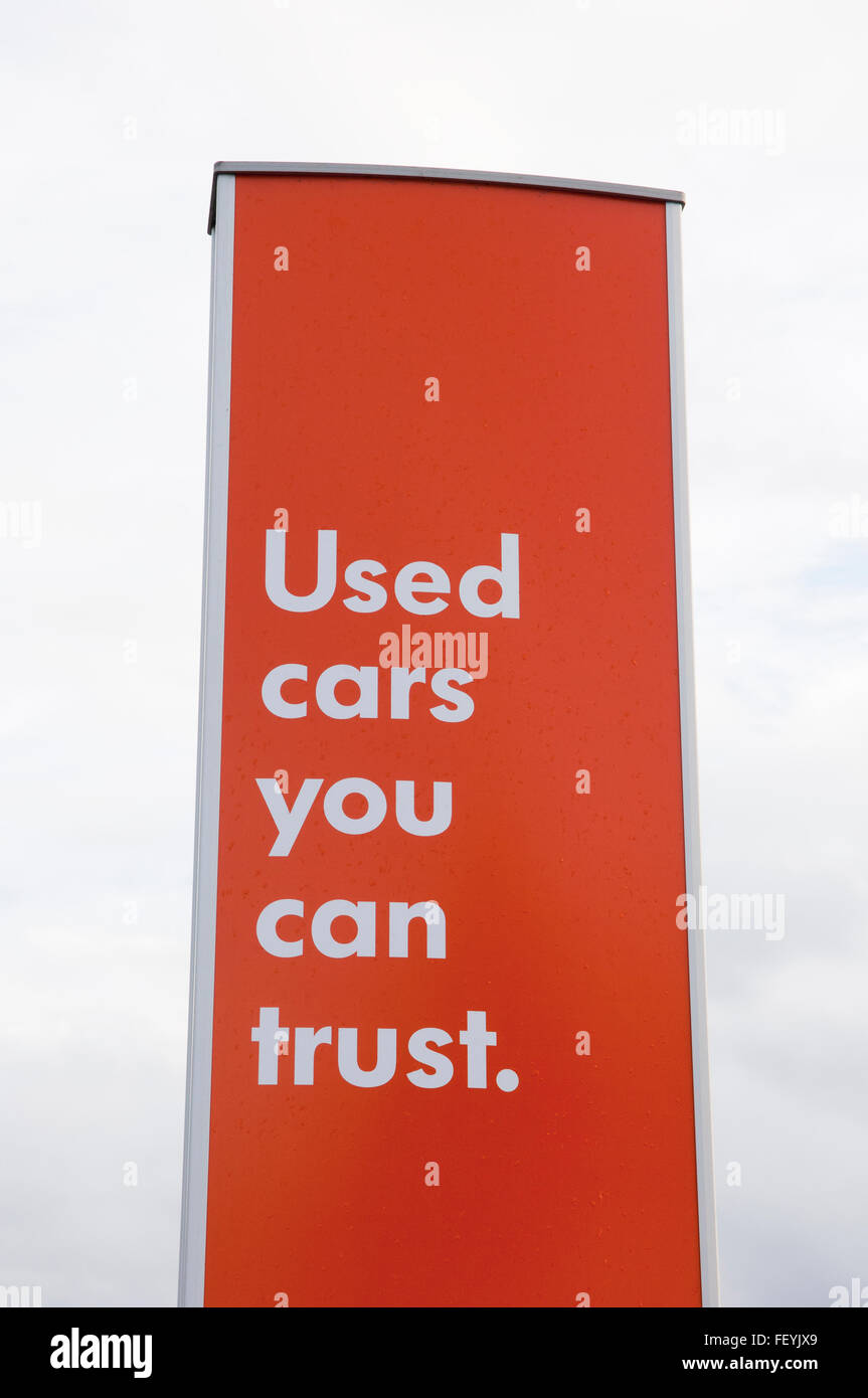 Car showroom sale sign hi-res stock photography and images - Alamy
