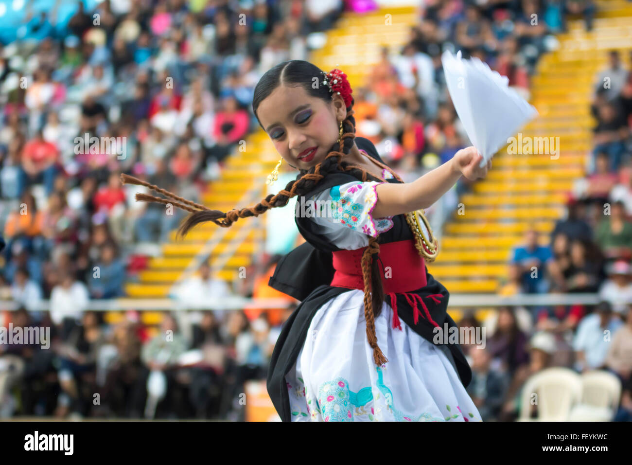 Marinera, Peruvian Folkloric dance. International festival of folk ...