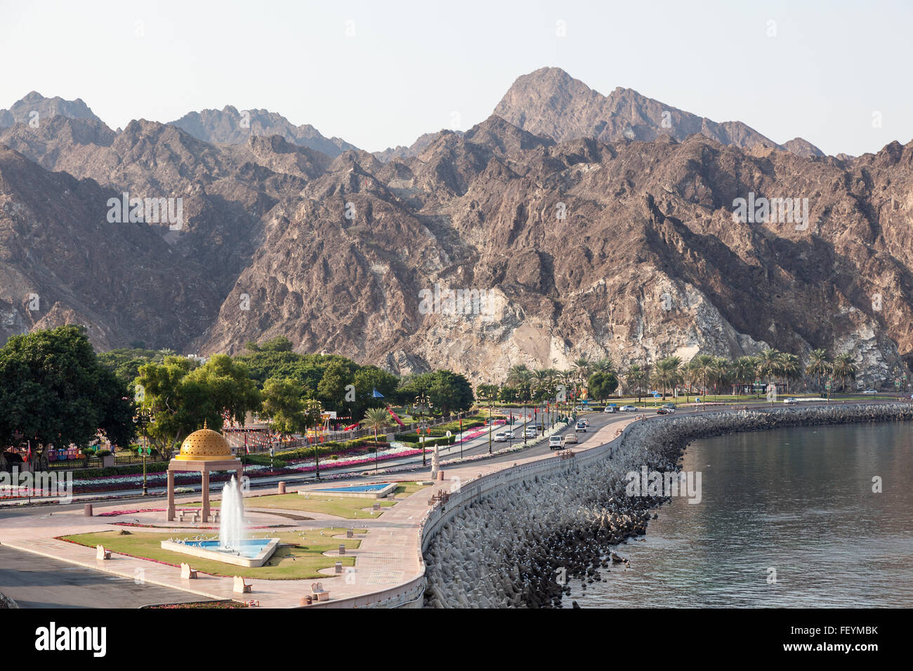 Corniche road in muscat oman hi-res stock photography and images - Alamy