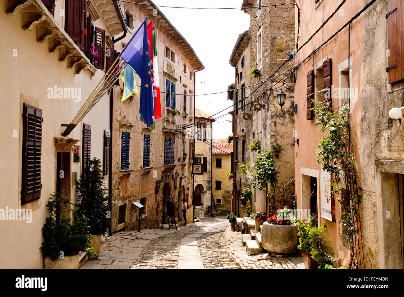 village of Groznjan, Croatia Stock Photo - Alamy