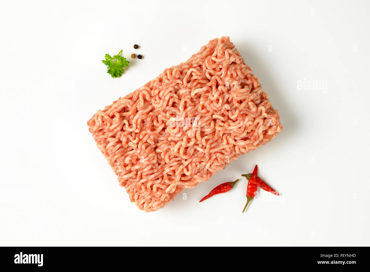 Fresh raw meat minced hi-res stock photography and images - Alamy