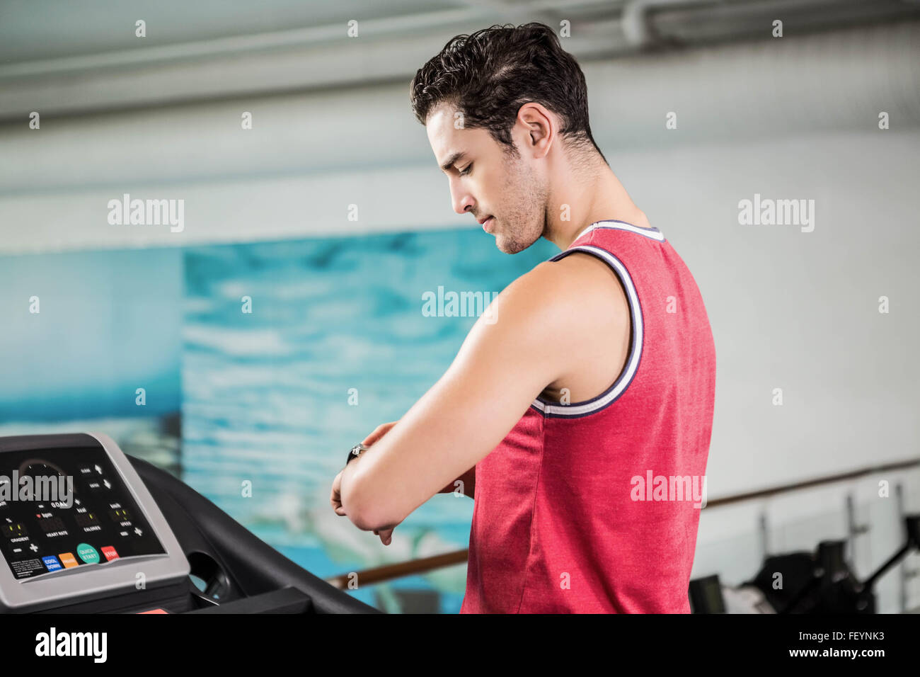 Adult exercise watch hi-res stock photography and images - Alamy