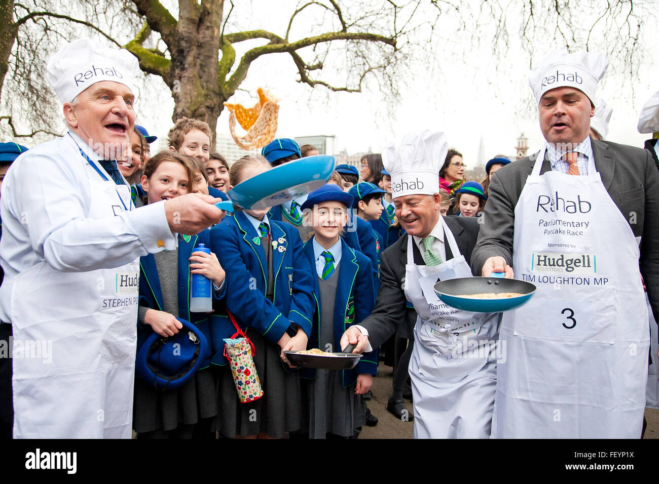 London, UK. 9th February, 2016. channel 4 News presenter and 2016 ...