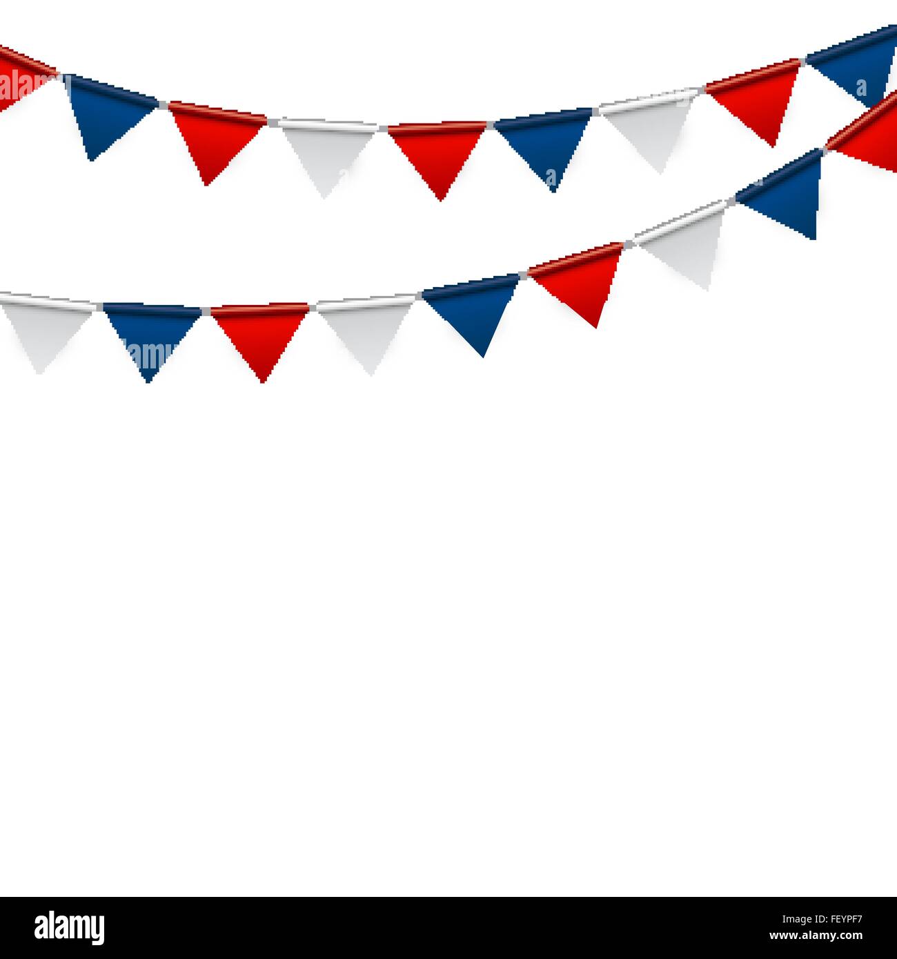 Party Background with Flags Vector Illustration Stock Vector Image ...