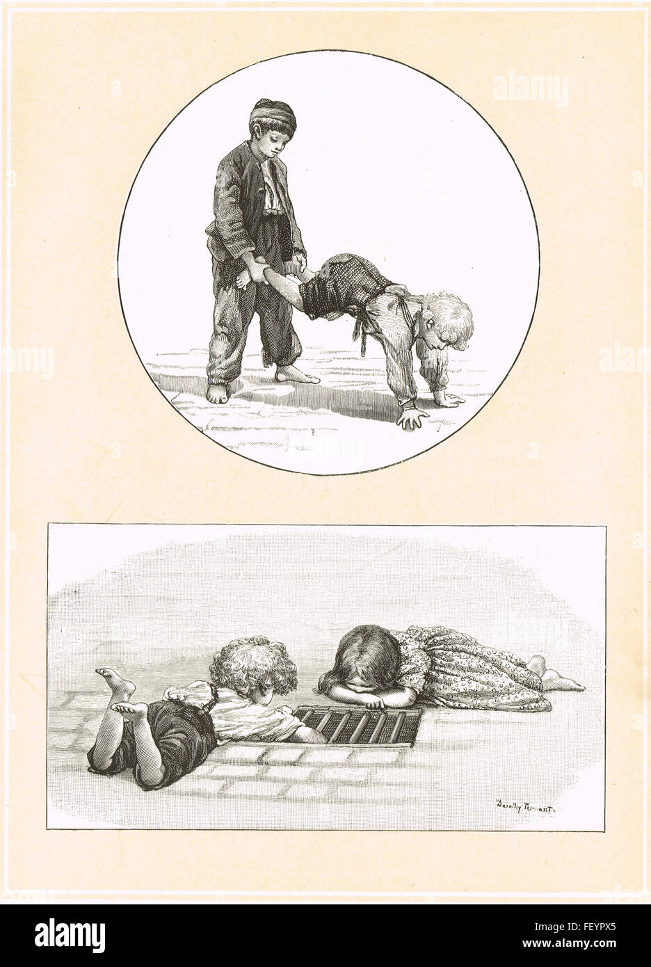 Victorian wheelbarrow hi-res stock photography and images - Alamy