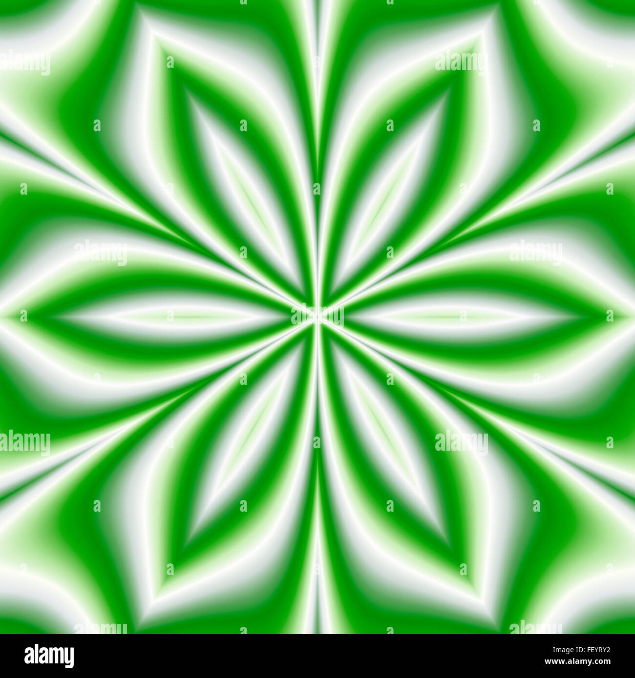 Green fractal flower hi-res stock photography and images - Alamy