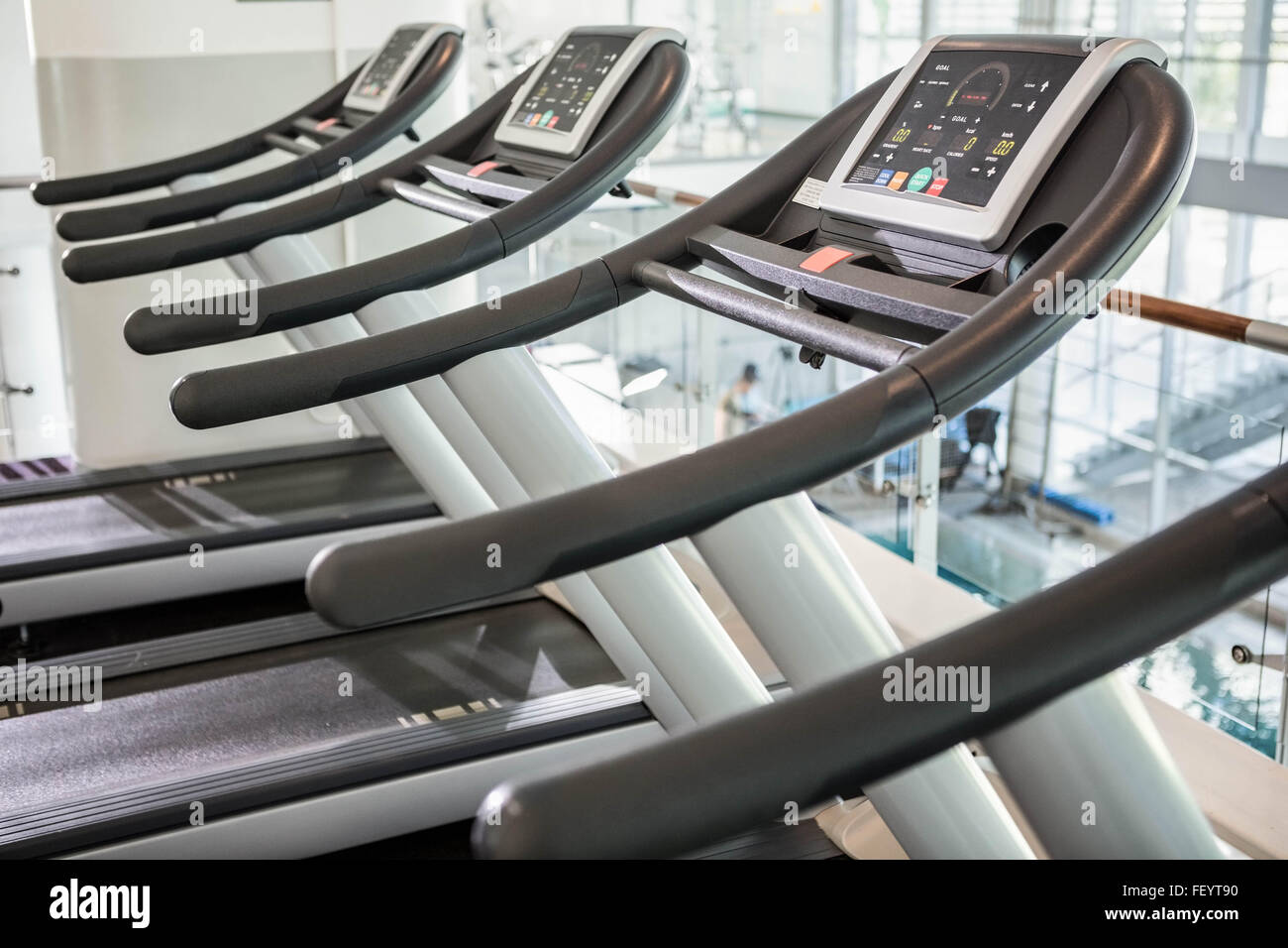 Treadmills workout hi-res stock photography and images - Alamy