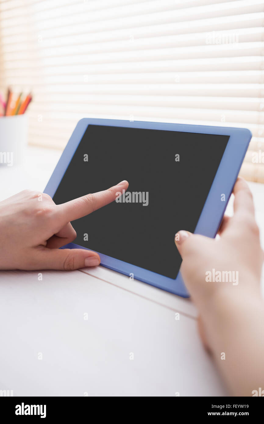 Business tablet close up view hi-res stock photography and images - Alamy