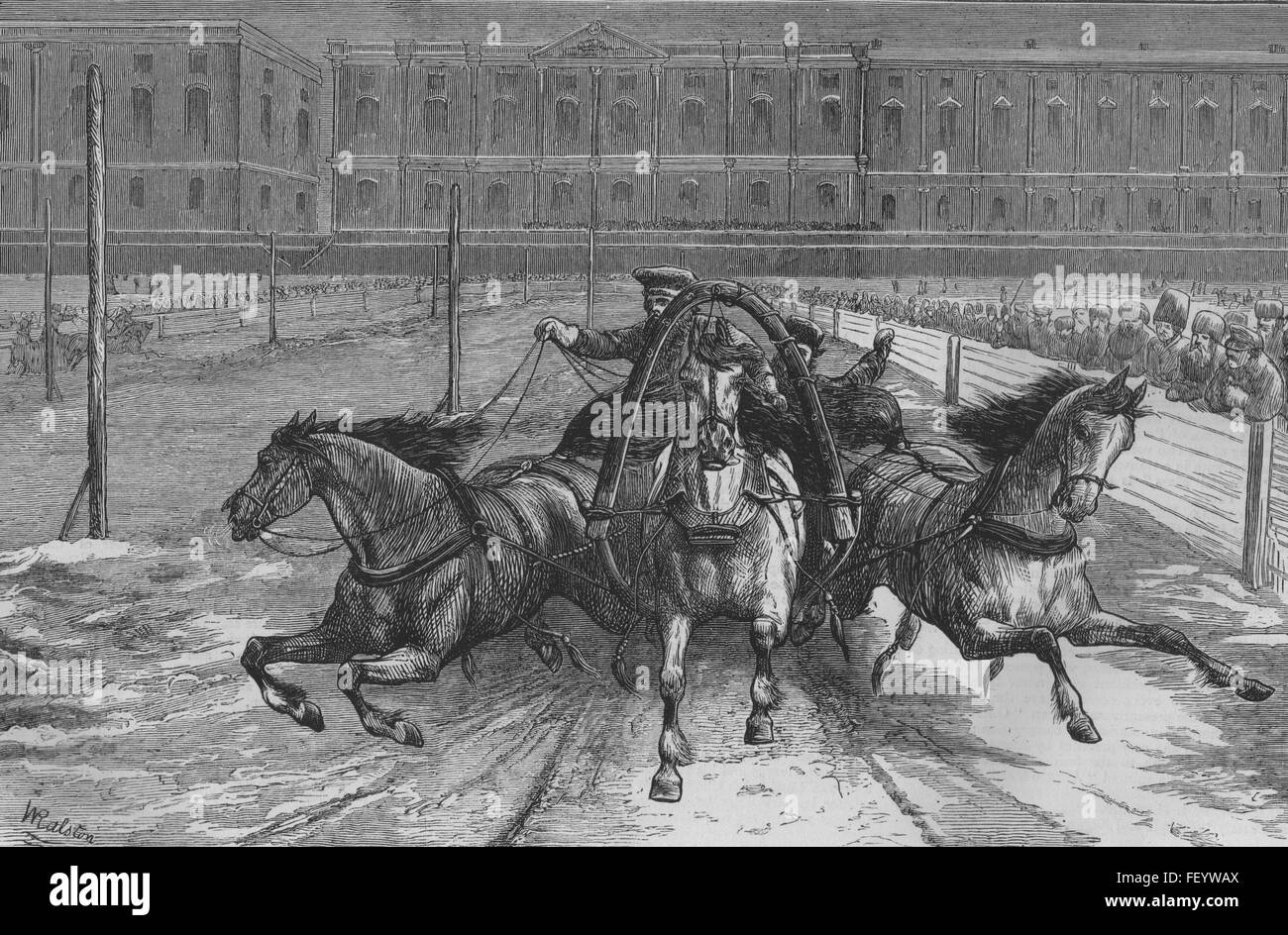1874. The Graphic Stock Photo - Alamy