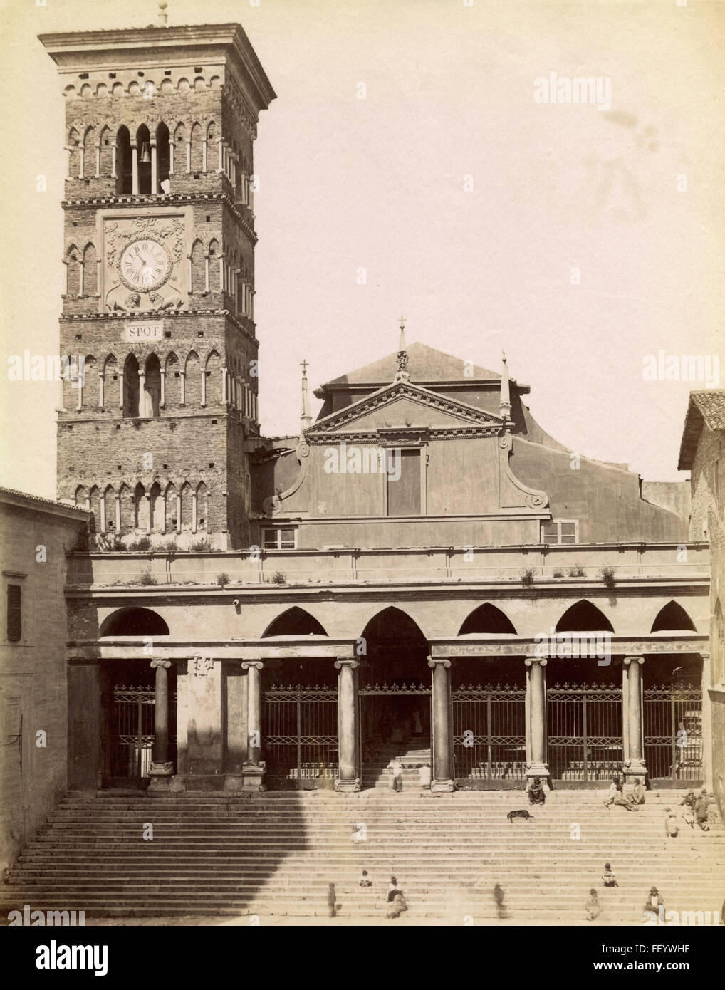 The Cathedral of Terracina, Italy Stock Photo - Alamy
