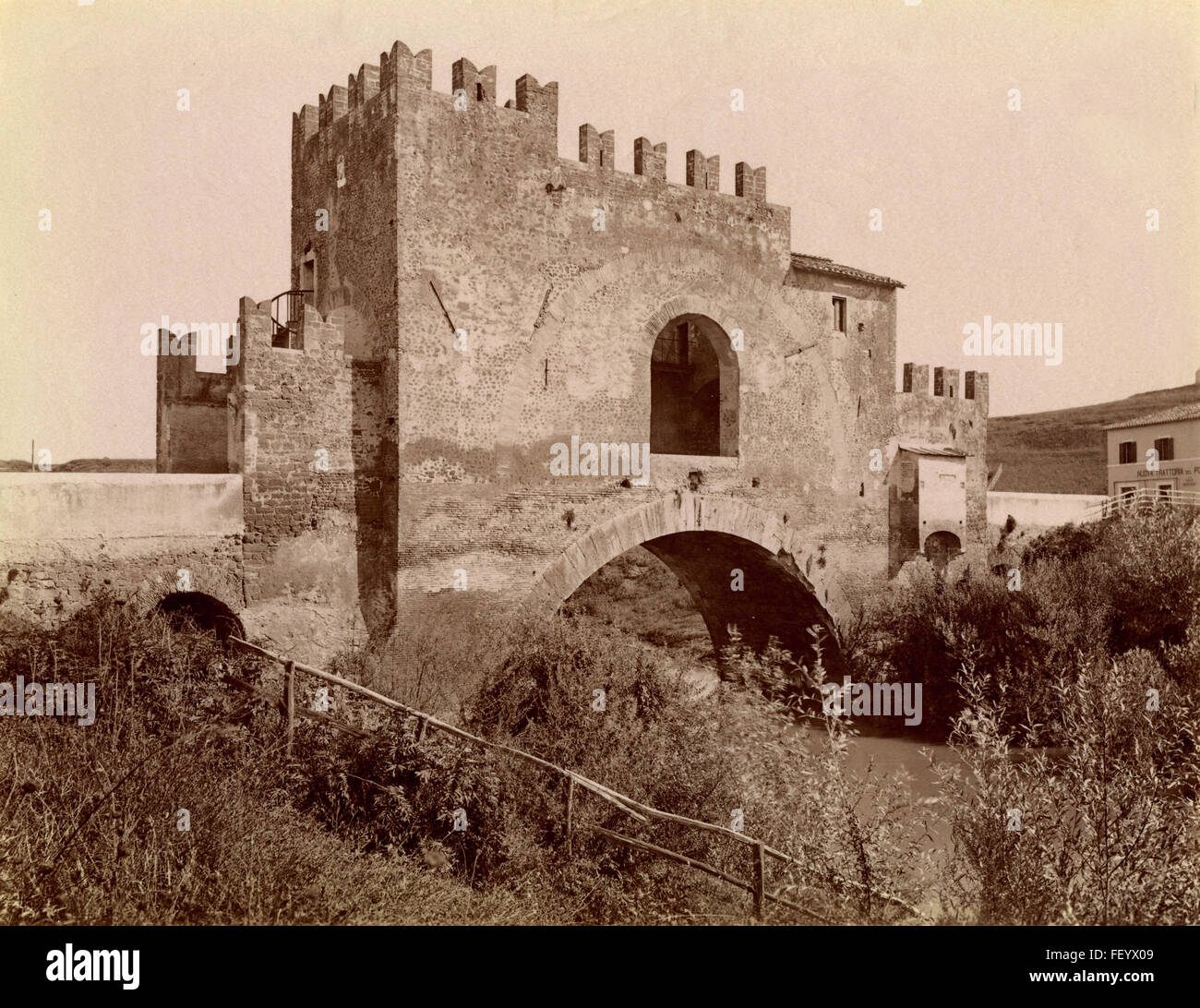Nomentano Bridge, Rome, Italy Stock Photo - Alamy