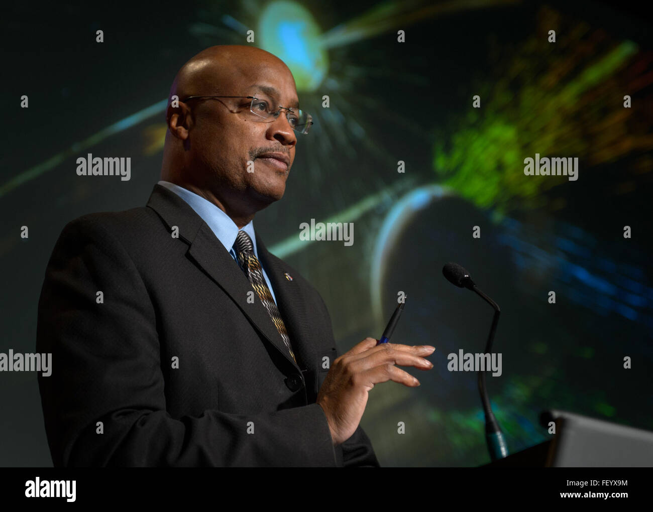 A briefing held at NASA Headquarters in Washington, D.C., focused on ...