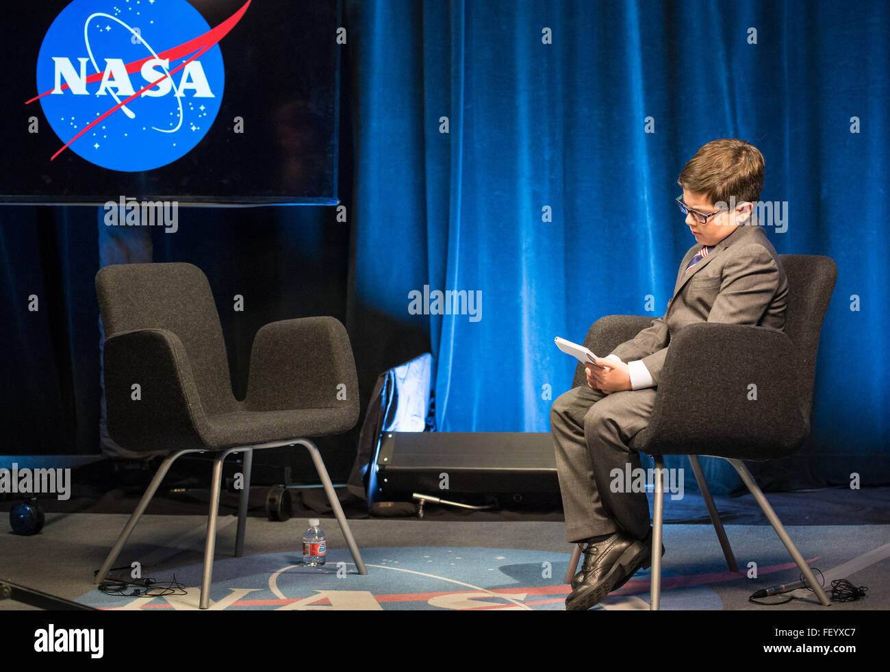 NASA Administrator Interview by HONY's Max 2 Stock Photo - Alamy