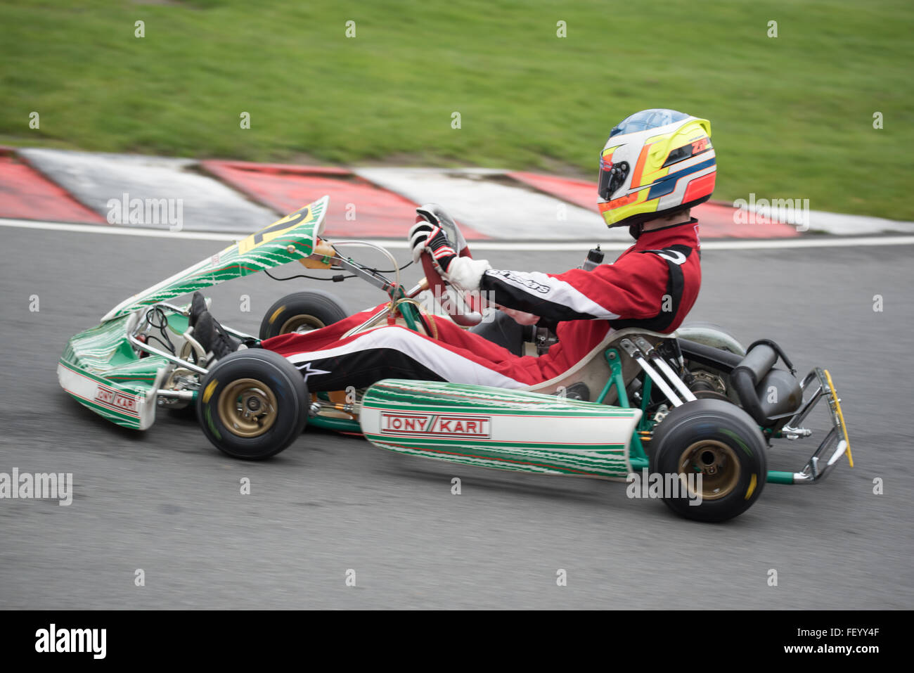 Race karts hi-res stock photography and images - Alamy