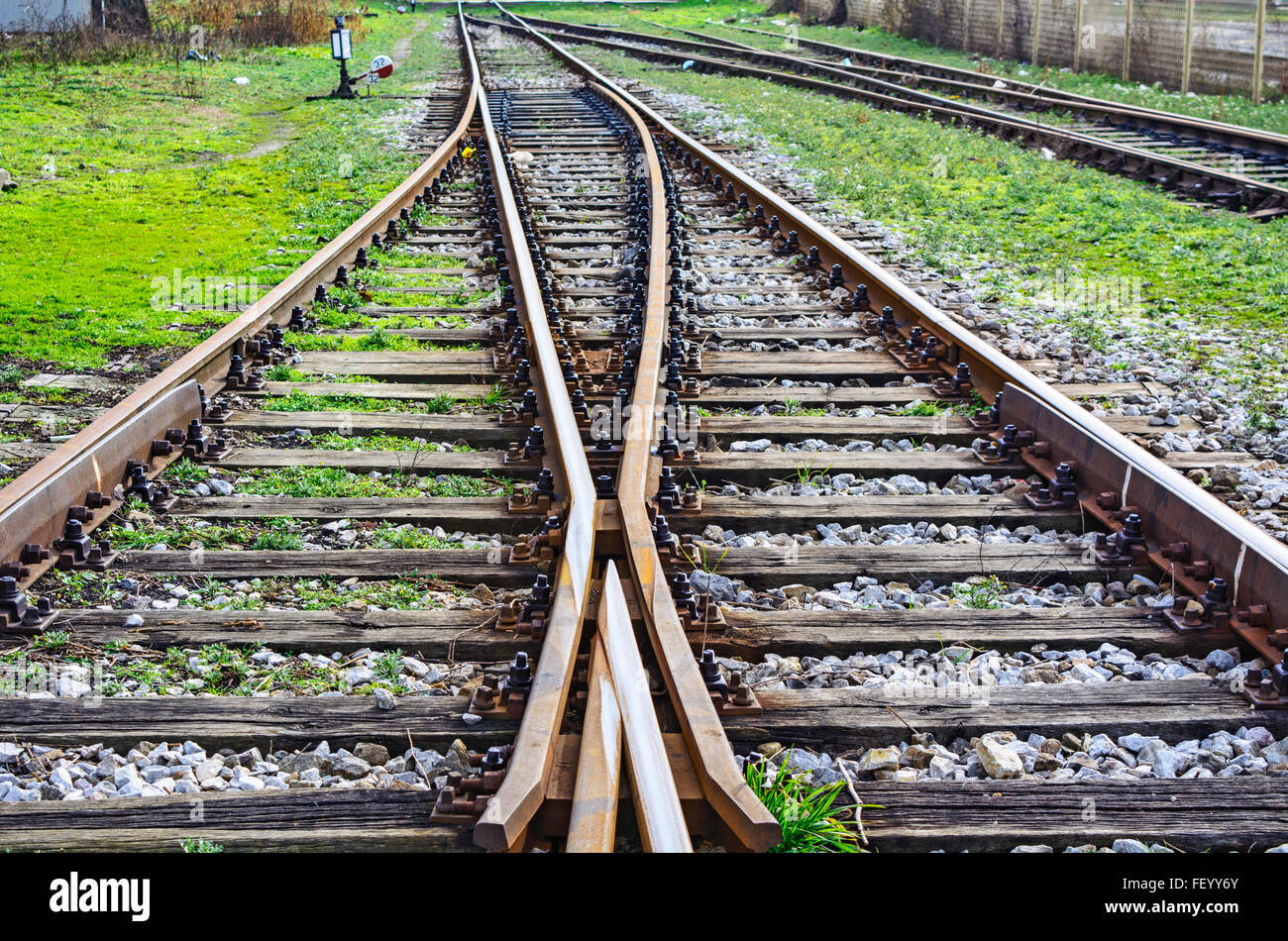 Pictures of railway lines hi-res stock photography and images - Alamy