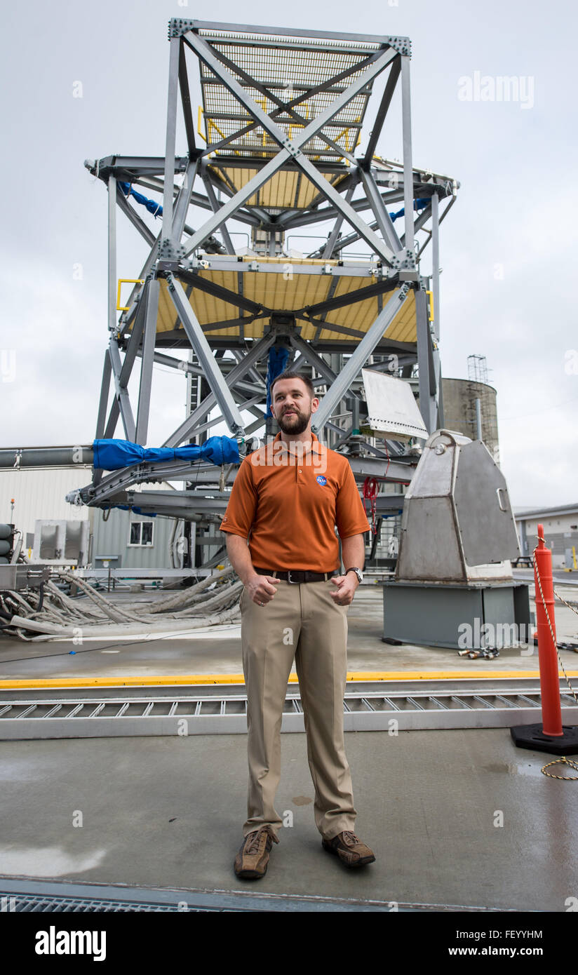 NASA hosts a media tour at Kennedy Space Center, featuring the Launch ...