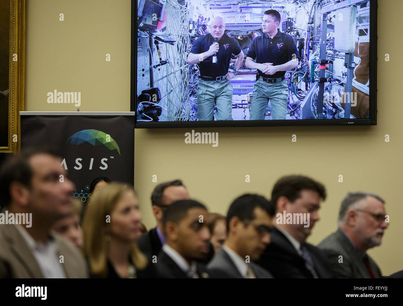 NASA astronauts aboard the International Space Station (ISS ...