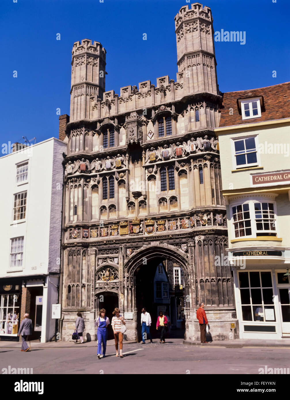 Canterbury Cathedral Christchurch Gate High Resolution Stock ...