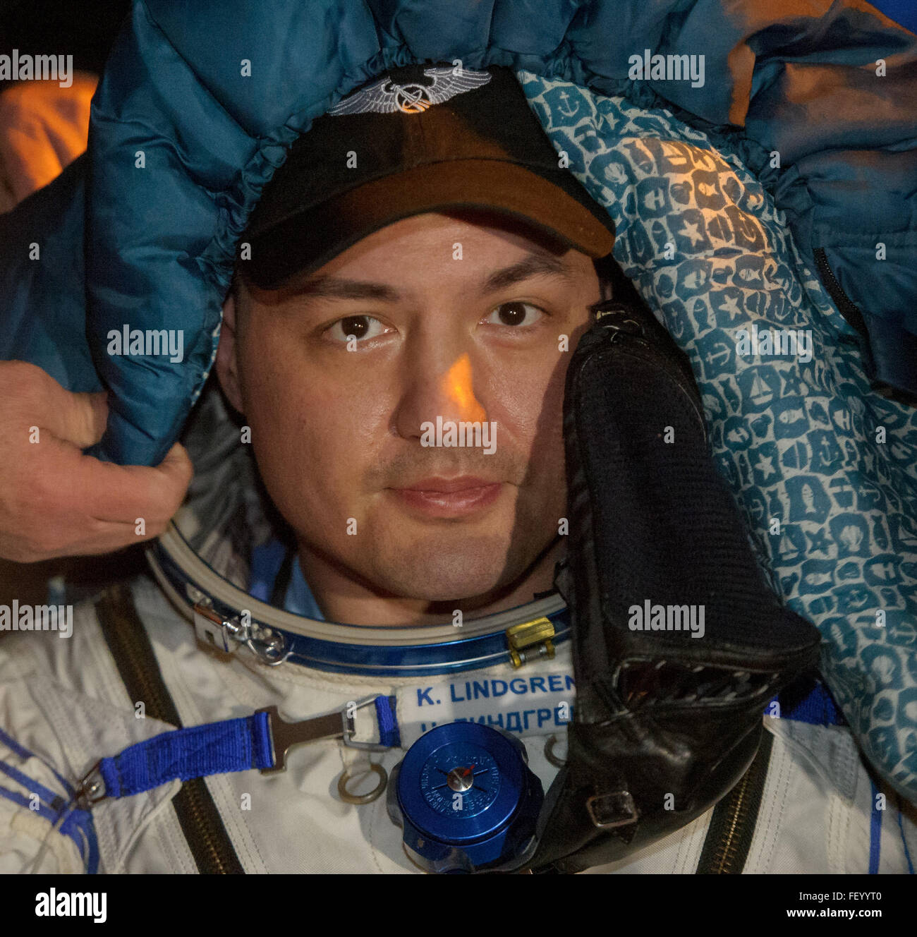Expedition 45 crew members, including NASA astronaut Kjell Lindgren ...