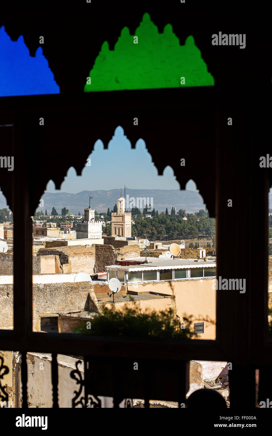 Meknes rooftops hi-res stock photography and images - Alamy