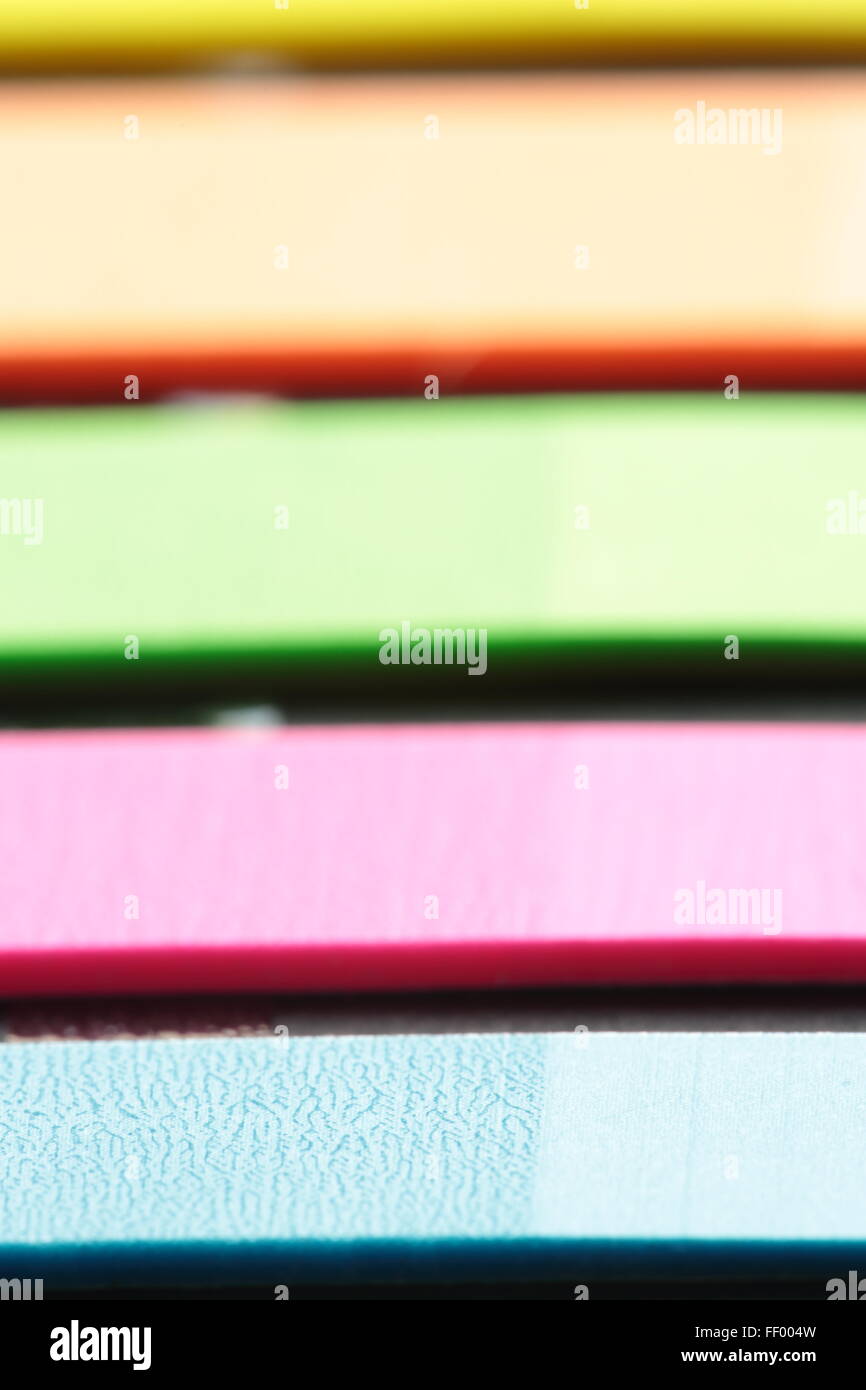 Strips of various colors Stock Photo - Alamy