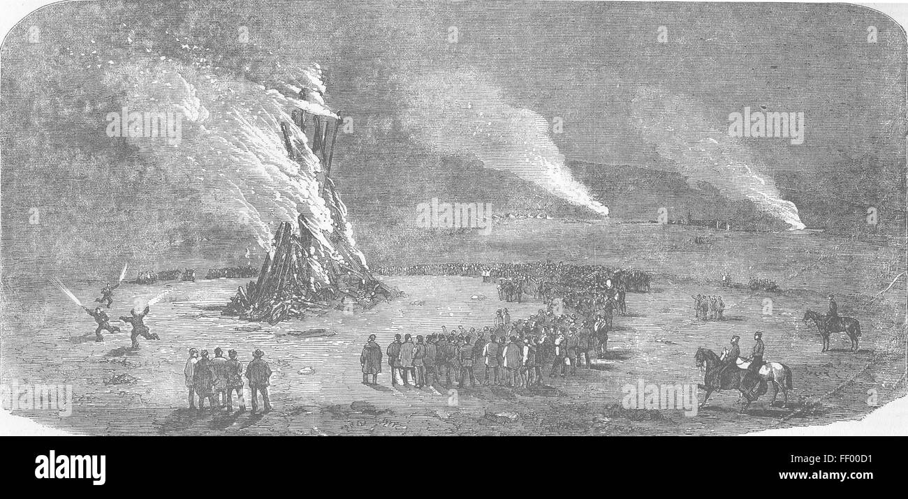 Bonfire night england 19th century hi-res stock photography and images ...