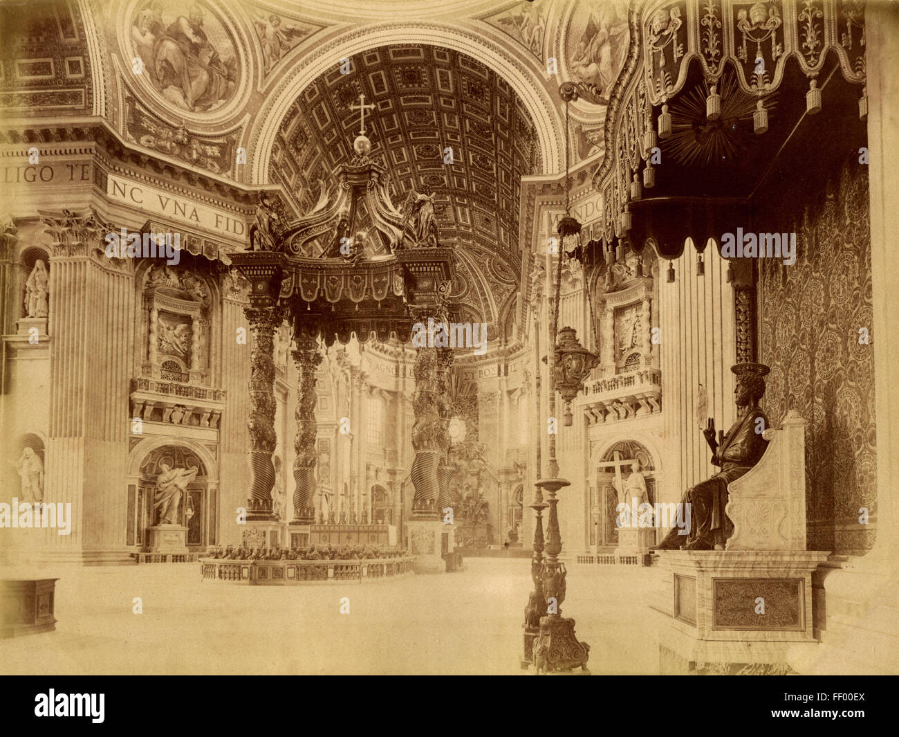 Interior church rome hi-res stock photography and images - Alamy