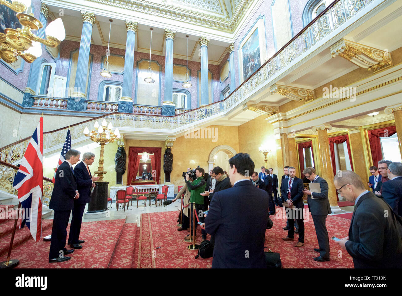 Secretary Kerry and British Foreign Secretary Hammond Deliver Press ...