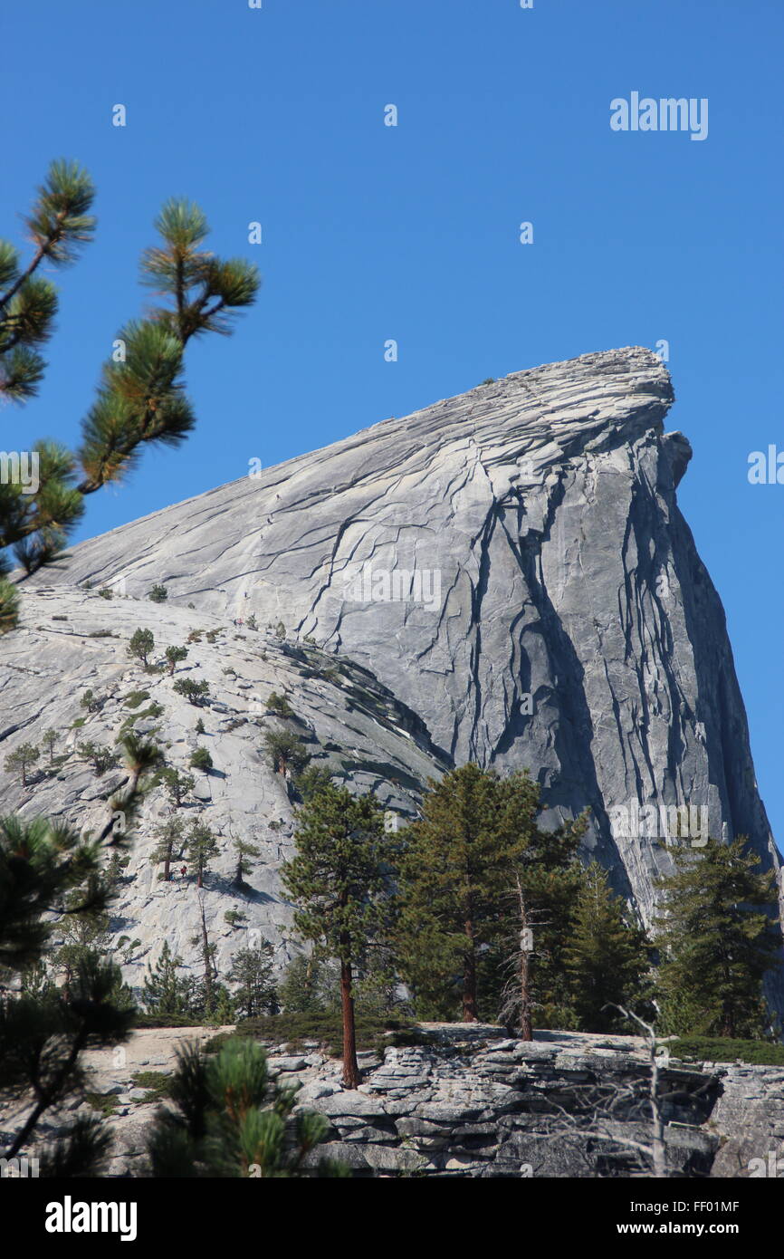 A side on view of half dome Stock Photo - Alamy