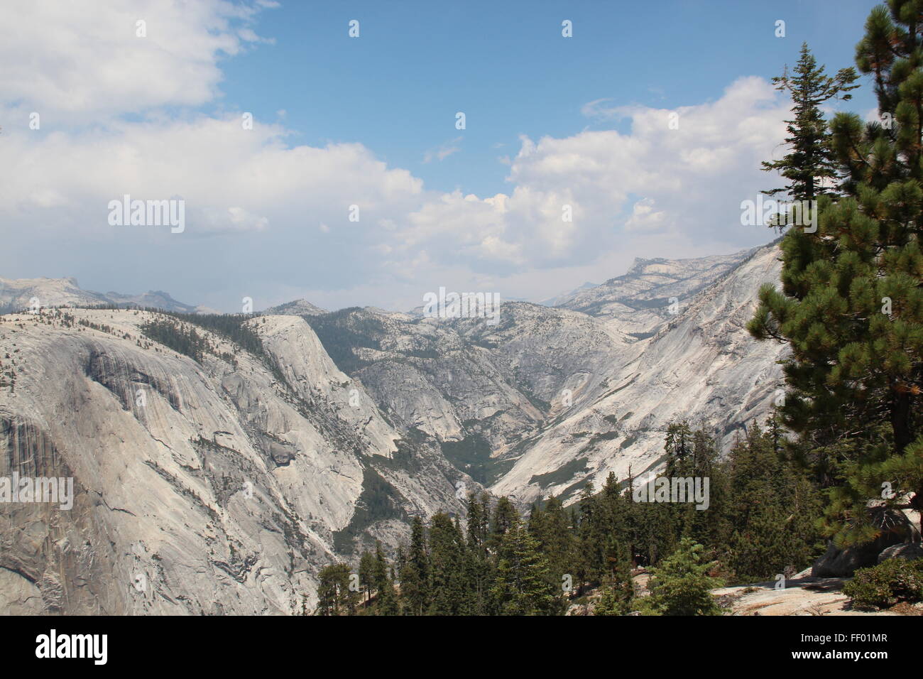 The Granite Fields of yosemite Stock Photo - Alamy