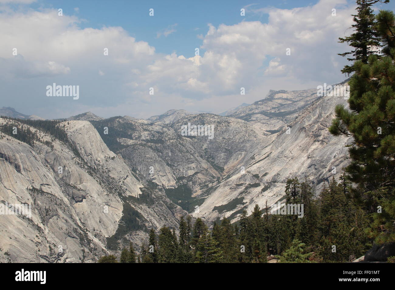 The Granite Fields of yosemite Stock Photo - Alamy
