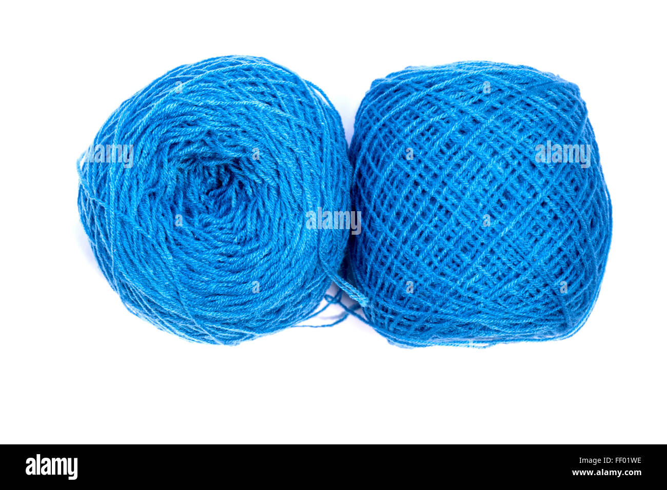 Thread rolling isolated on white background Stock Photo - Alamy